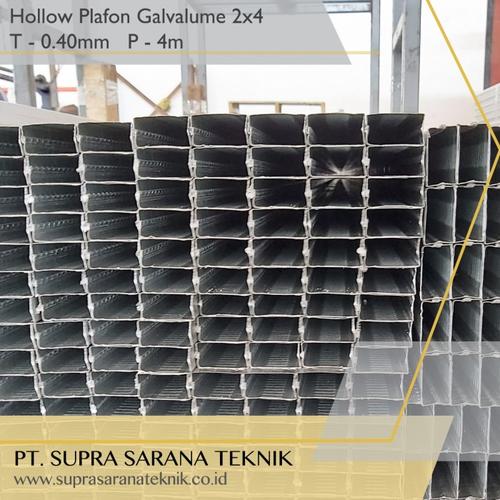 Jual Hollow Galvanis 2X4 0.60 mm TCT SUPRADEK bjls Hollo las premium 0. ...