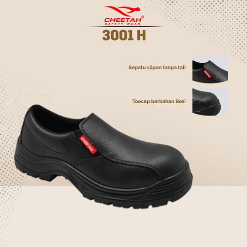 Promo Sepatu Safety Cheetah 3001 H Sepatu Safety Shoes Kerja Proyek ...
