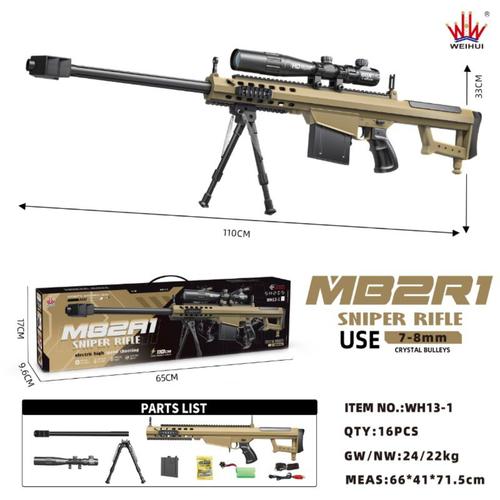 Jual Tembakan Senapan Sniper Assault MB2R1 Water bomb Mainan Pistol ...