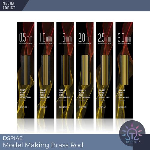 Jual DSPIAE Modeling Brass Rod - Model Making Scratch Building Resin ...