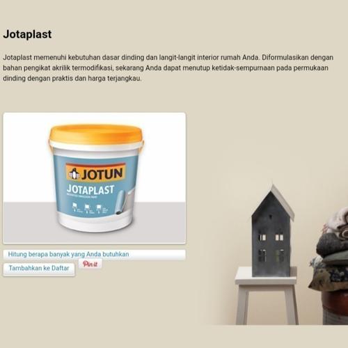 Jual Cat Tembok Jotun Jotaplast 2104 Tea Flower - 3,5 ltr - Kota ...