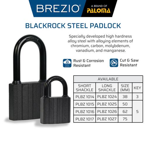 Jual BREZIO Gembok Padlock Pagar Loker Kunci Pintu Leher Panjang Pendek ...