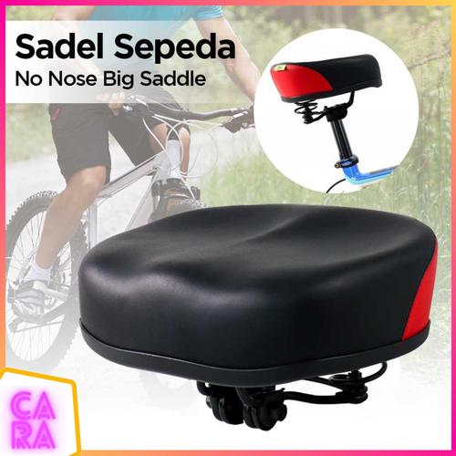 Promo Sadel Sepeda No Nose Big Bicycle Saddle Spring Style SX120 ...