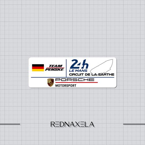Jual Stiker Vinyl Porsche Penske Motorsport FIA WEC Outdoor High ...