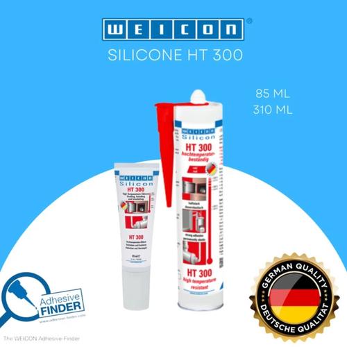 Jual WEICON SILICONE SEALANT HIGH TEMPERATURE HT 300 (GERMANY) - 310ml ...