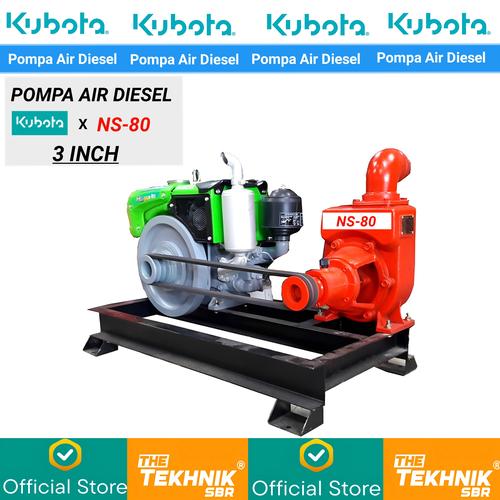 Jual Pompa Air Diesel NS-80 (3 Inch) + KUBOTA RD 65 DI-1S | Pompa Air ...