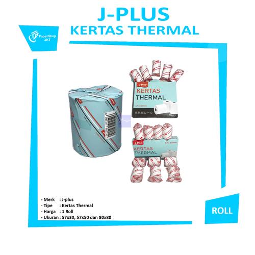 Jual JPLUS - Kertas Thermal Paper Roll Variasi - ROLL - 57x30 - Jakarta ...