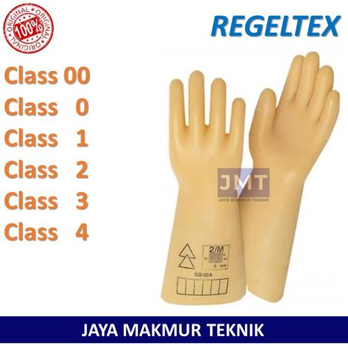 Jual REGELTEX Sarung Tangan Listrik Anti Setrum Class 00, 0, 1, 2, 3, 4 ...