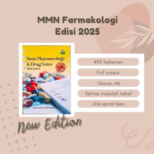 Jual Medical Mini Notes Basic Pharmacology Drugs MMN farmakologi Buku ...