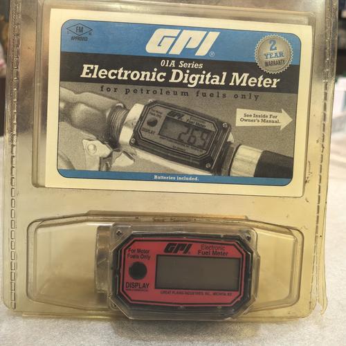 Jual FLOW METER DIGITAL 1" BSPT / ISO 4DIGIT Flow Range: 10 - 100 LPM ...
