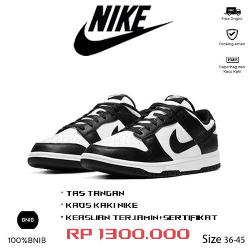 Promo Sepatu Nike Dunk Panda / Womens & Men Nike Sepatu Sneakers 100% ...