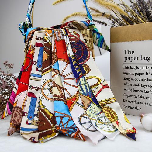 Promo Syall Premium / Syall Satin Mini / Scraff untuk Tas serbaguna 1 ...