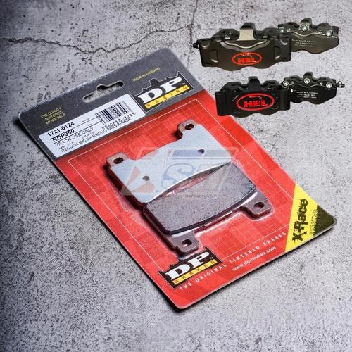 Jual DP Brake Kanvas Rem Kaliper HEL CNC 100 108 mm X Race Titanium ...