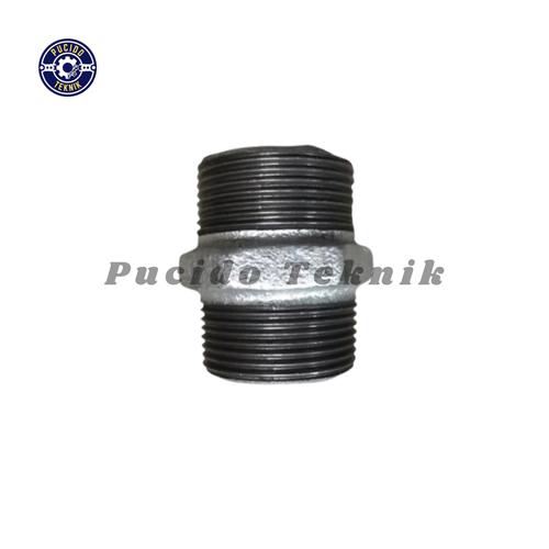 Jual Double Nepple Galvanis 1 1/4 inch drat BSPT - Jakarta Barat - CV ...
