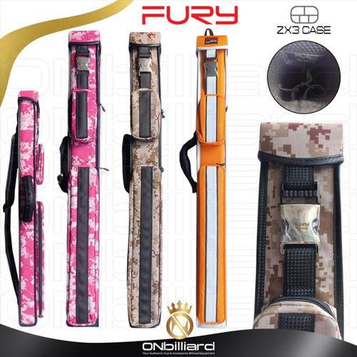 Jual Tas Billiard FURY ARMY 2x3 Cue Hard Case Billiard Biliar 3 Shaft 2 ...