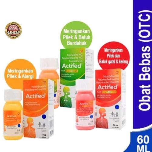 Jual ACTIFED 60 ml obat Batuk Legendaris Batuk kering Flu Berdahak ...