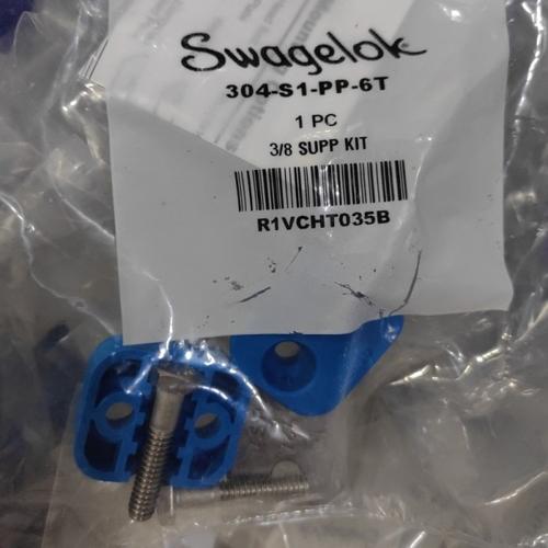 Jual Clamp 6mm Single Swagelok 304-S1-PP-6TM Support Kit Bolted Plastic - Jakarta Utara - The ...