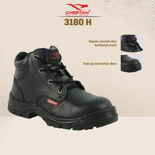 Jual Sepatu Safety Cheetah 3180 H Sepatu Safety Shoes Kerja Proyek - 5 ...