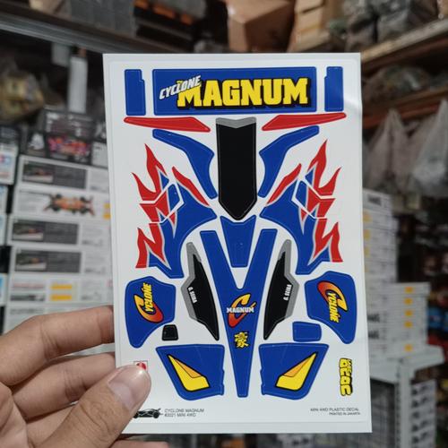 Jual DECAL MINI 4WD CYCLONE MAGNUM / STICKER TAMIYA CYCLONE MAGNUM ...
