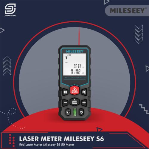Jual MiLESEEY Pengukur Jarak Laser Portable Digital Level Akurasi 2mm ...
