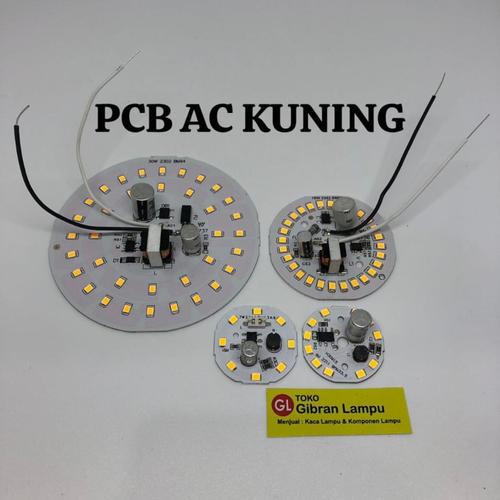 Jual PCB LED AC Kuning All Watt - Warm White DOB by BM BMX - BM 9W ...