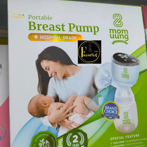 Jual breast pump merk mom uung portable pumping asi alat pompa asi ...