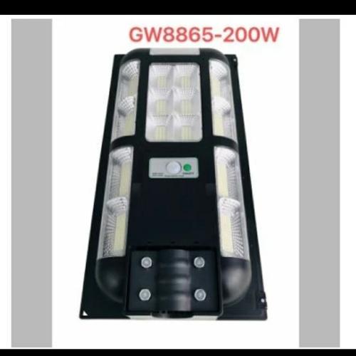 Jual lampu jalan PJU solar cell 200w 200 watt lampu penerangan jalan ...