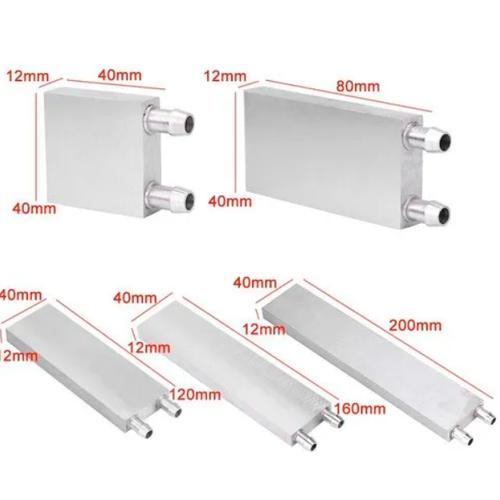 Jual Pendingin Waterblock Cooling Peltier 40mm x 40 80 120 160 200 mm ...