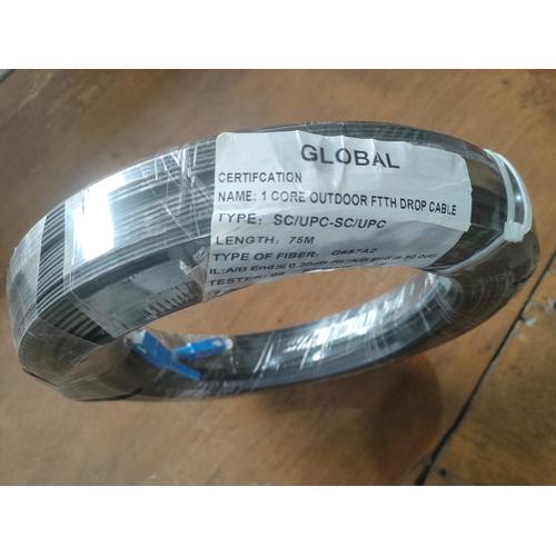 Jual Kabel FO Precon 75 meter Dropcore 1 Core 3seling Fiber Optik FTTH ...