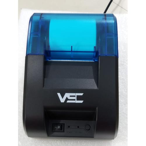 Jual Printer mini thermal 58mm bluetooth merk VSC TM-58V - hitam ...