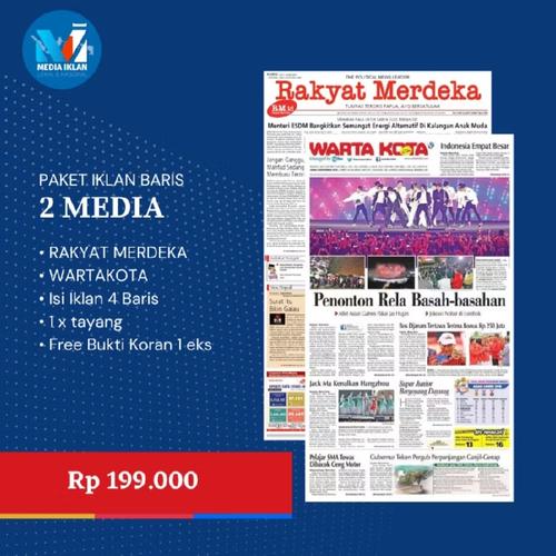 Jual IKLAN KORAN PAKET 2 MEDIA (LOKAL DAN NASIONAL) - Kota Depok ...