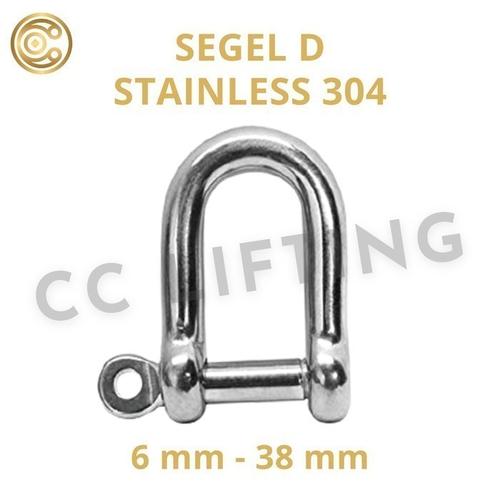 Jual Segel D 24mm Stainless / D Shackle Clamp 25mm SS 304 / Sambungan ...
