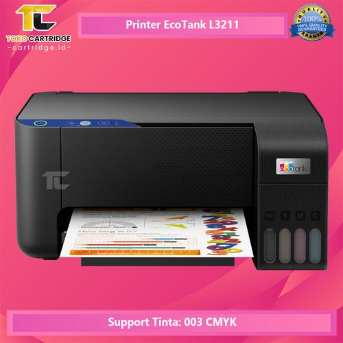 Jual Mesin Printer EcoTank L3211 All-in-One A4 (Print - Scan - Copy) Pengganti L3210 L3110 ...