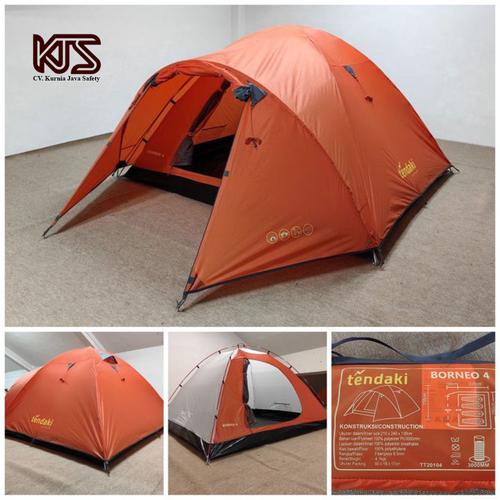 Jual tendaki borneo 4 orange , tendaki moluccas , tenda murah , tenda ...