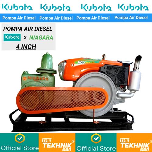 Jual Pompa Air Diesel NIAGARA GTO-4 Inch + KUBOTA RD 85 DI-1S | Pompa ...