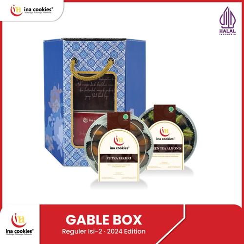 Jual Ina Cookies Hampers Gable Box REGULER (Tanpa Kue) - REGULER ISI 3 ...