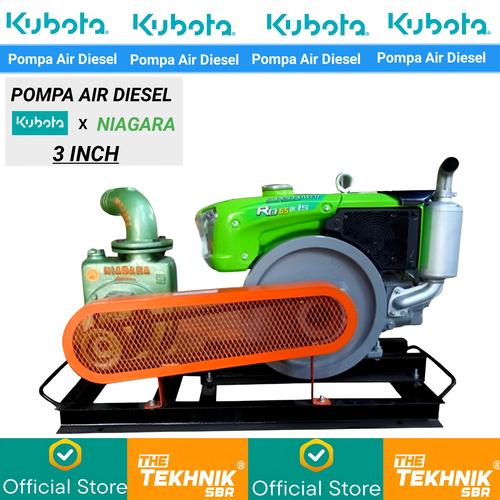 Jual Pompa Air Diesel NIAGARA GTO-3 Inch + KUBOTA RD 65 DI-1S | Pompa ...