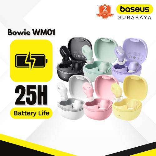 Promo Baseus WM01 TWS True Wireless Earphones Earbuds - Ungu - Kota ...