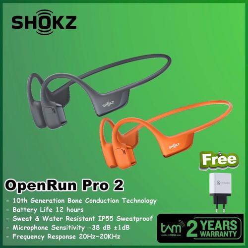 Promo Shokz OpenRun Pro 2 Bone Conduction Sports Headphones Open Run ...