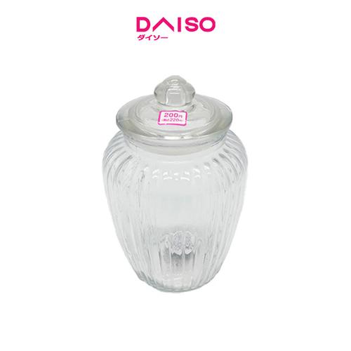 Jual Daiso Glass Cookie Jar -74.39fl oz - 2.2L- - Jakarta Selatan ...