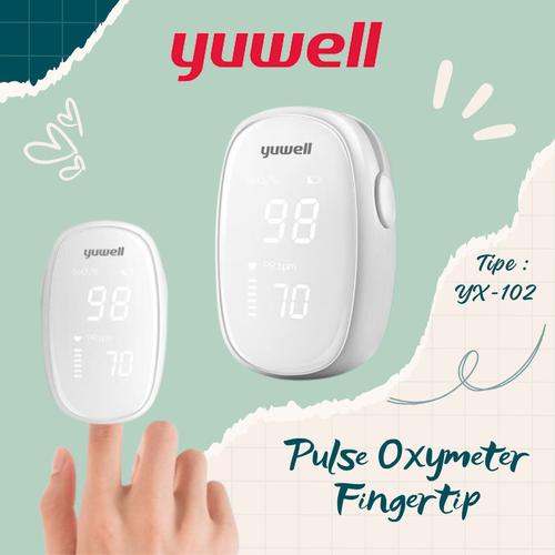 Jual Finger Pulse Oximeter Yuwell Original Saturasi Oksigen Yuwell YX ...