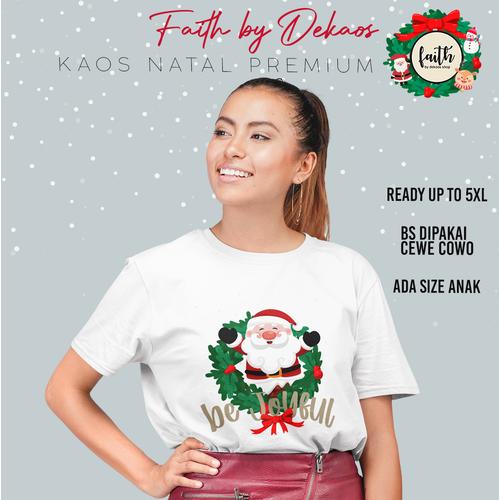 Jual DEKAOSSHOP Kaos Natal wanita anak pria couple family keluarga ...