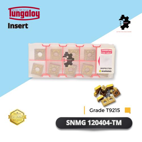 Jual INSERT SNMG 120404-TM Grade T9215 - Merk TUNGALOY - Insert Pahat ...