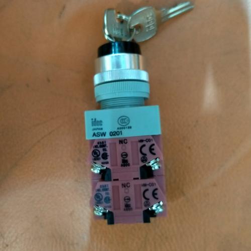 Jual IDEC key selektor switch on-off 2no,2nc 22mm asw0201 - Jakarta ...