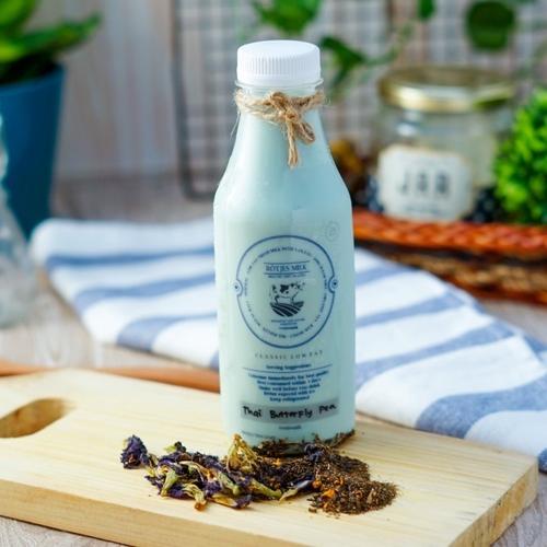 Jual Rotjes Milk "Thai Butterfly Pea" Low Fat Diet Milk Tea - 1000 ml ...