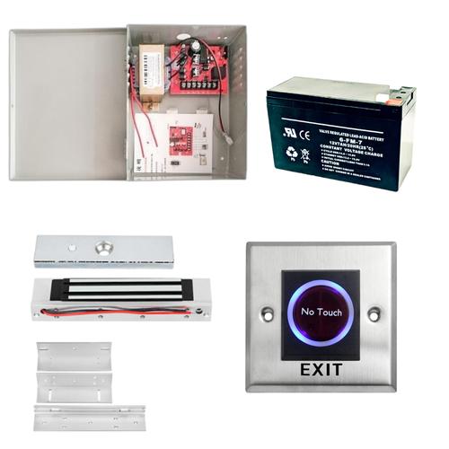 Jual paket power supply access door battery access control akses door ...