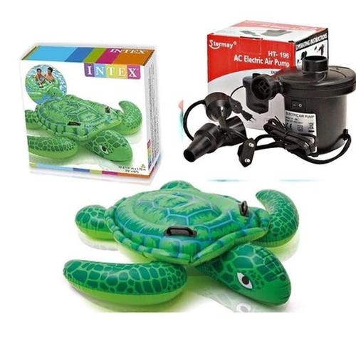Jual INTEX 57524 Pelampung Tunggangan Kura Lil' Sea Turtle Ride-On Kids ...