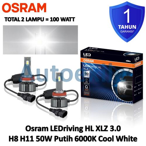 Promo Osram LEDriving XLZ New Gen H8 H11 H16 White 6000K B6211CW Lampu ...