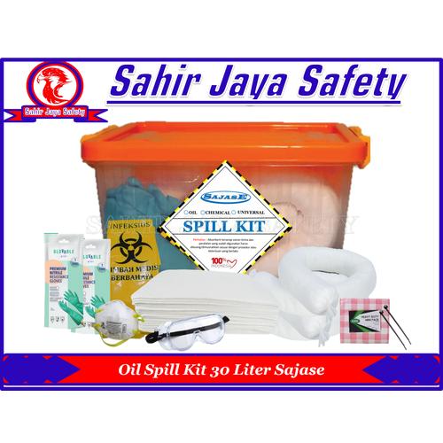 Promo Oil Spill Kit 30L Oil Spill Kit 30 Liter Sajase Kemasan Box ...