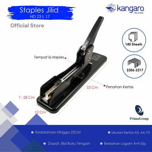 Jual Stapler Jilid 23L17 / Alat Staples Jilid 23L17 / Hekter Jilid ...